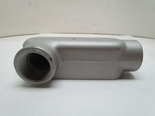 O-Z Gedney LL-100A Ridgid Conduit Body Type LL 37-SA Aluminum | Bullseye Industrial Sales