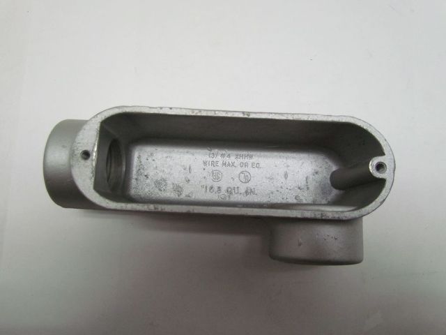 O-Z Gedney LL-100A Ridgid Conduit Body Type LL 37-SA Aluminum | Bullseye Industrial Sales