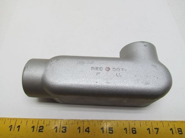 O-Z Gedney LL-100A Ridgid Conduit Body Type LL 37-SA Aluminum | Bullseye Industrial Sales