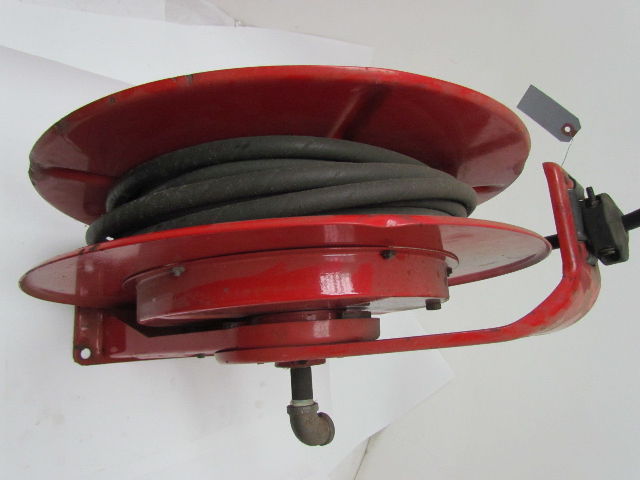 ReelCraft 7800 OMP 3/8"x50' 3000 PSI Spring Retracting Air/Water Hose ...