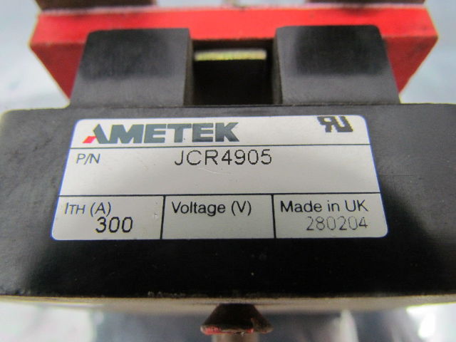Ametek JCR4905 300 Amp 36 VDC Emergency Stop Disconnect Battery Switch ...
