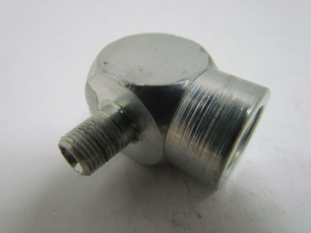Lenz 2-6SE 1/8x3/8" NPT 90deg Street Elbow Pipe Fitting Adaptor Steel ...