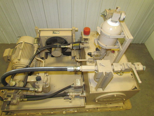 Hydraulic Power Unit 15 HP 40 Gal Tank With Filter ...