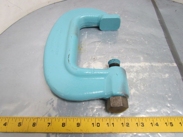 Drop Forged No.5 Vulcan Heavy service C-Clamp 5" opening 3-1/8" Throat ...
