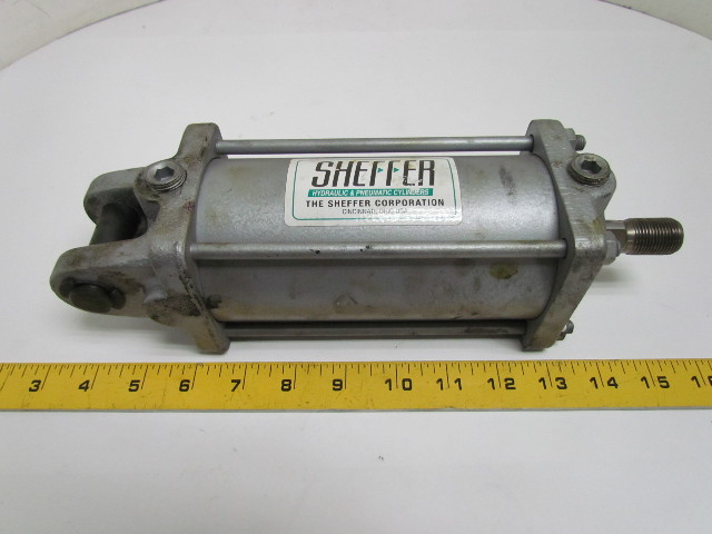 Sheffer 3C20C5 1/4 Pneumatic Air Cylinder 3" Bore 5" Stroke C20 Series ...