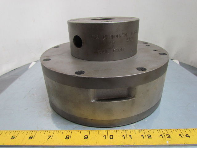 9-1/4" Round Permanent Magnetic 3-1/4" Thick Fits 1-3/4-8 threaded ...