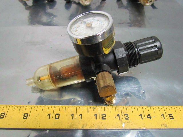 Norgren B07-201-A1KA 1/4NPT Air Pneumatic Filter Regulator Lot of 4 ...