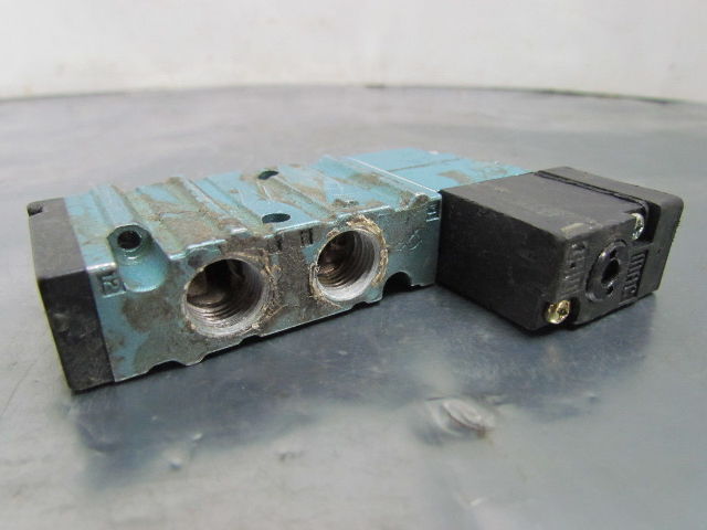 Mac 411A-D0A-DM-DDFJ-1JB Singel Solenoid Valve 4-Way Two Position 1/4 ...