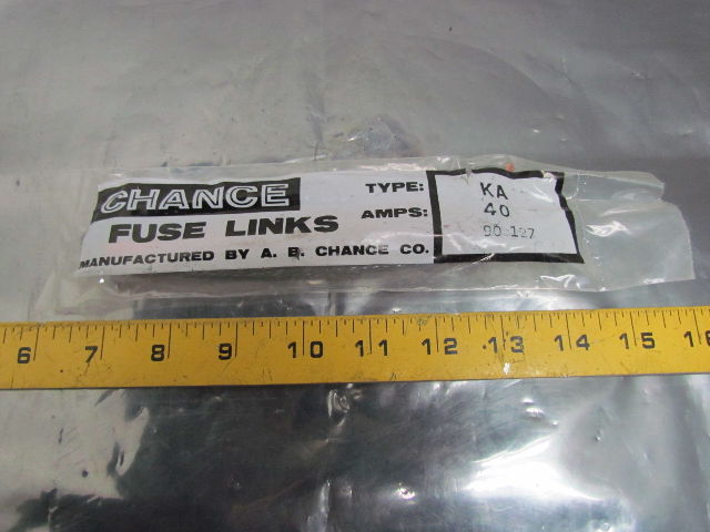 A.B. Chance KA 90 127 Fuse Links 40 Amp | Bullseye Industrial Sales