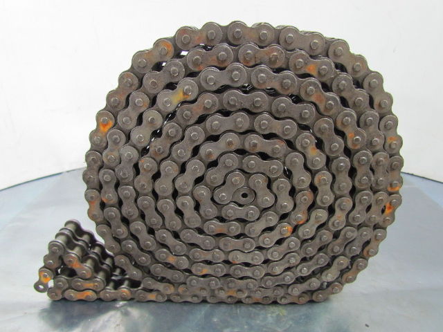 Diamond 40-2 No 40 Double Strand Riveted Roller Chain 1/2 Pitch 9' 3 ...