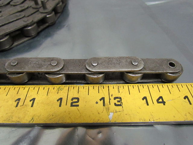 C2040 Double Pitch Conveyor Roller Chain w/Attachments 10 Ft 1" Pitch | Bullseye Industrial Sales