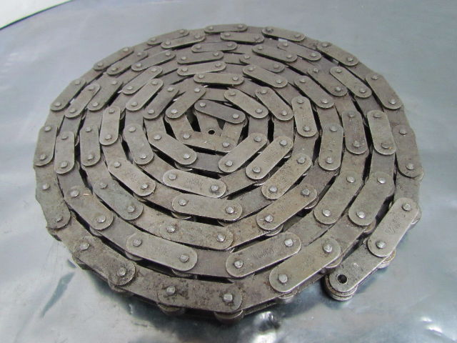 C2040 Double Pitch Conveyor Roller Chain w/Attachments 10 Ft 1" Pitch | Bullseye Industrial Sales