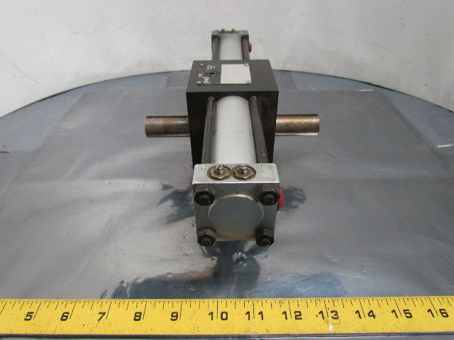 PHD R21A 3180-P-D Pneumatic Rotary Actuator 1-3/8" Bore Double Shaft ...