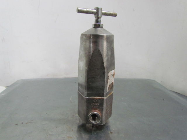 Graco 222121 High Pressure Corrosion Resistant Mini Fluid Regulator ...