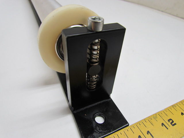 Aluminum Ball Bearing Conveyor Roller Spring Loaded Bracket 1-1/2"x18-3 ...