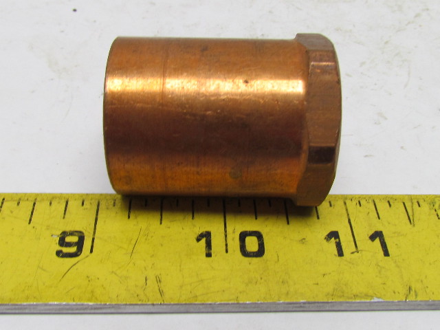 Streamline 1"x1/2" Female Threaded Wrot Copper Reducer Sweat Fitting ...