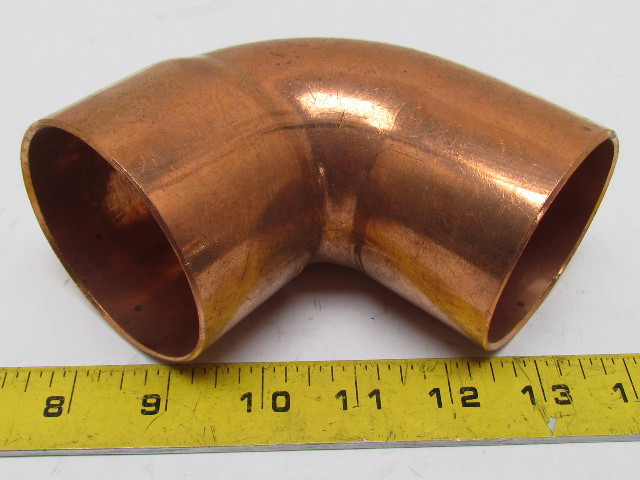 EPC 2-1/2x2-1/2" FTG x C Wrot Copper 90 Deg Elbow Sweat Fitting ...