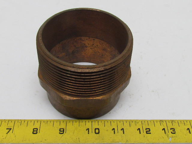 3x3" ID Threaded Male Wrot Copper Street Adapter Coupling Sweat Fitting ...