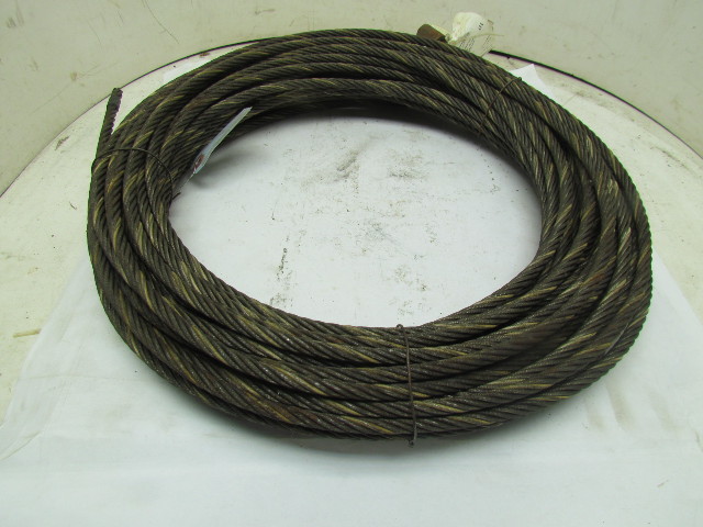 7X19 Cable Wire Rope 119' 5/16 dia Hoist TOW | Bullseye Industrial Sales