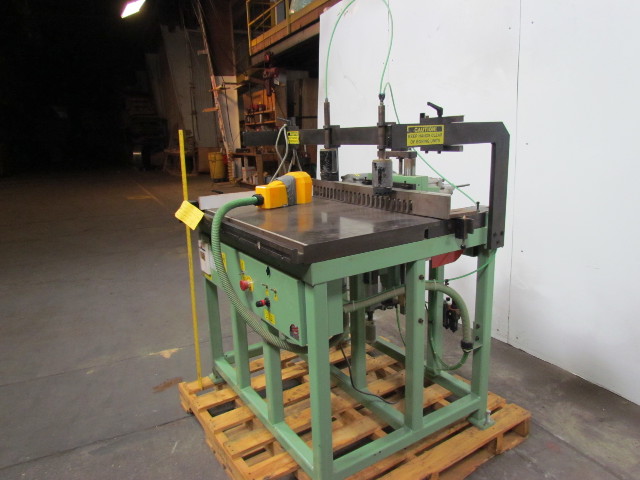 Conquest B0183 Horizontal-Vertical 46 Spindle 32 mm Line Boring Machine ...