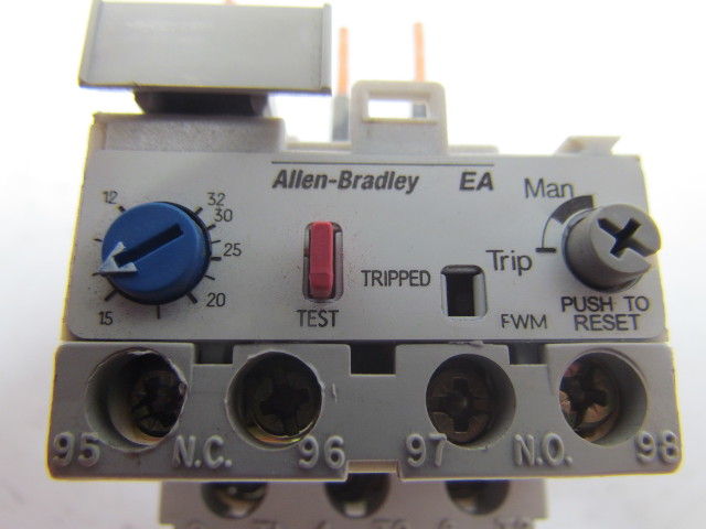 Allen-Bradley Catalog#193-EA1GB series B Solid State overload relay 12 ...