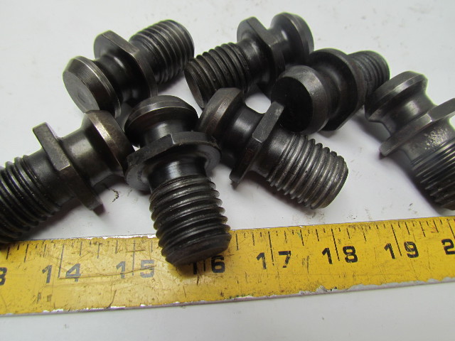 Mazak Style 45° PullStud Retention Knob 1"-8 Thread Solid Lot of 7 CAT ...