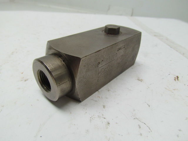 Parker PC K600S-30GK Pressure compensated flow control hydraulic valve ...