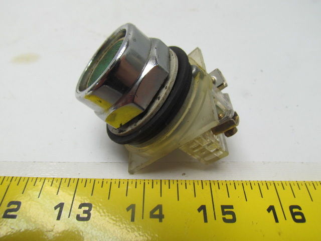 Square D 9001-KA-2 Ser.G Push button w/contact block 30mm 600VAC Max ...