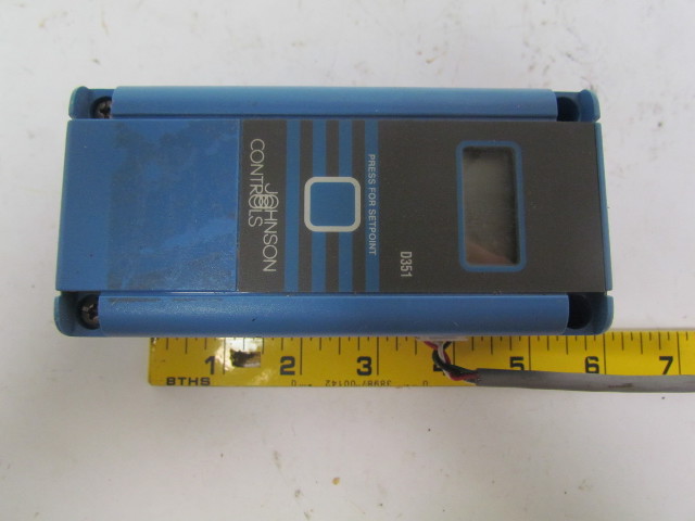 Johnson Controls D351AA-1C Digital Humidity display module 35mm DIN ...