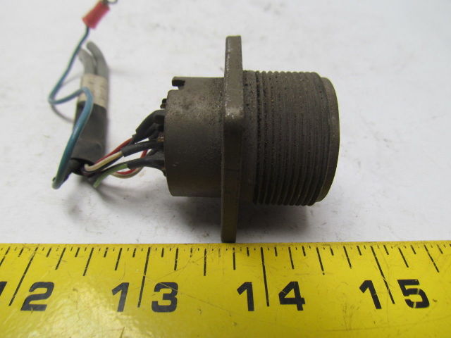 Amphenol A20-27SF 14 pin circular female connector plug | Bullseye ...