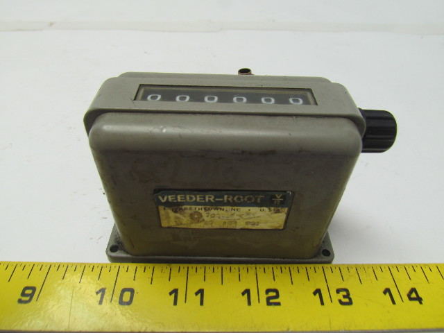 Veeder Root 703006-003 Pneumatic counter 6 digit 40-150PSI | Bullseye ...