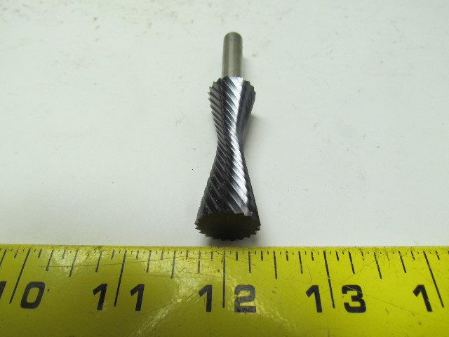 Lukas Cutter RB0002 V Bevel burr left hand cut carbide w/tiAn ...