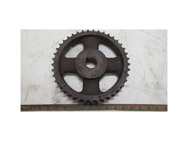 Rex Rexnord 815-41 Tabletop Chain Sprocket 10" OD 1 7/16" Bore 41 Tooth ...