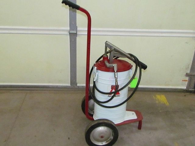 Alemite 025-7181-4 High Volume Oil Grease Manual Bucket Pump 500 psi ...