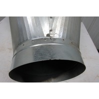 12"Dia. Galvanized Rectangle To Round Transition Duct | Bullseye ...