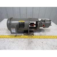 Flowserve /Baldor 2GAFMODO 1-1/2Hp Hydraulic Gear Pump Assembly 208-230 ...
