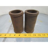 1-1/2"NPT Malleable Iron Black Pipe 45deg Lateral Tee Class 150 ...