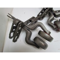 X458 Chain 90" Long Sec of Chain W/6 4" Trolleys with 4" Drop Overhead ...