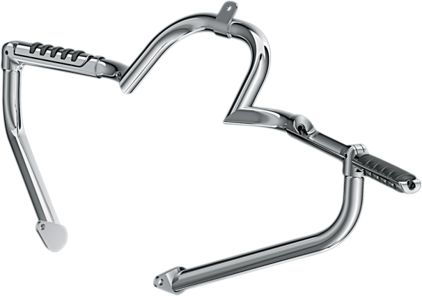 Kuryakyn Chrome Ergo Plus Engine Guard Crash Bar 97-13 Harley FLHTC ...