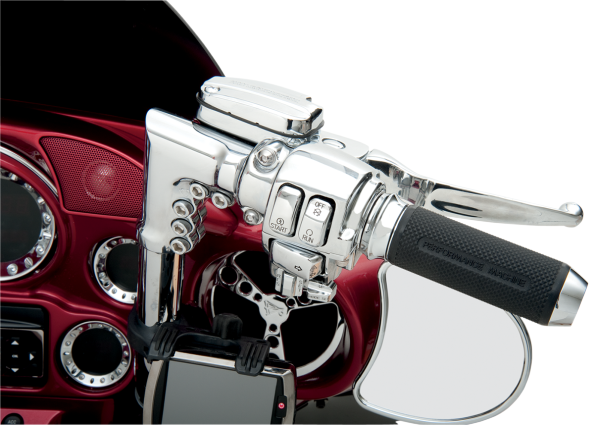 Drag Specialties Chrome Switch Covers 96-13 Harley Touring FLHT FLTR ...