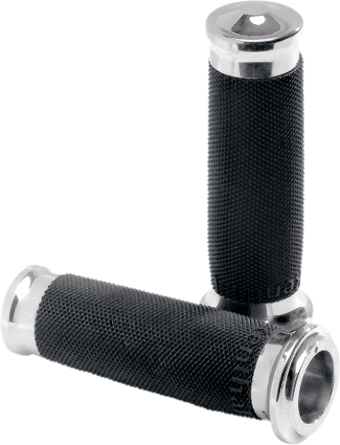 Performance Machine Chrome Contour TBW Hand Grips for 2008-2022 Harley ...