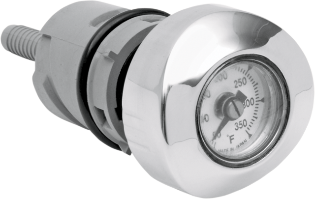 Drag Specialties Chrome Oil Temperature Dipstick Meter 04-17 Harley XL ...