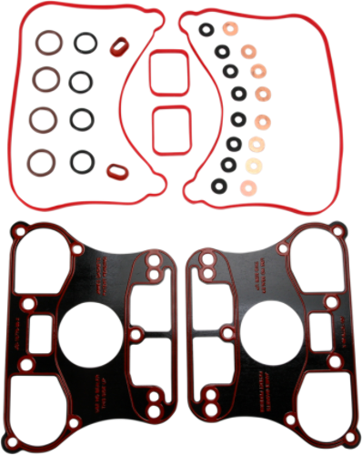 James Gasket Rubber Rocker Box Cover Gasket Kit for 2007-2022 Harley ...
