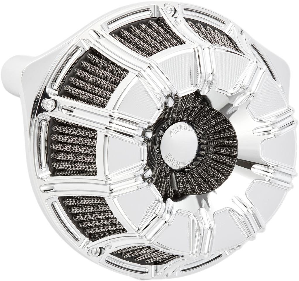 Arlen Ness Chrome Inverted Air Cleaner Filter 1999-2017 Harley Touring ...