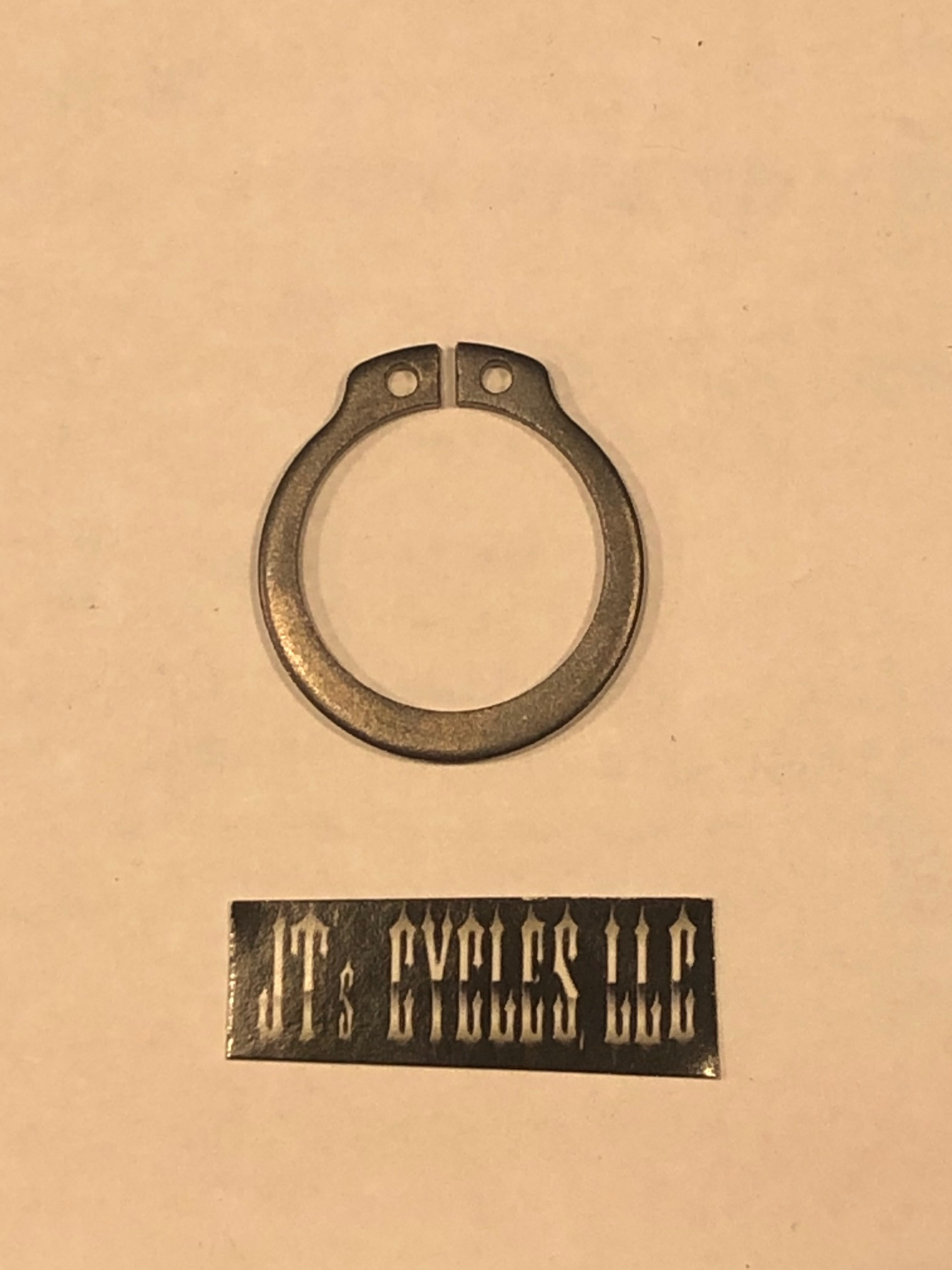 VTwin Single Motorcycle Front Fork Retaining Ring 1986-2017 Harley Dyna ...