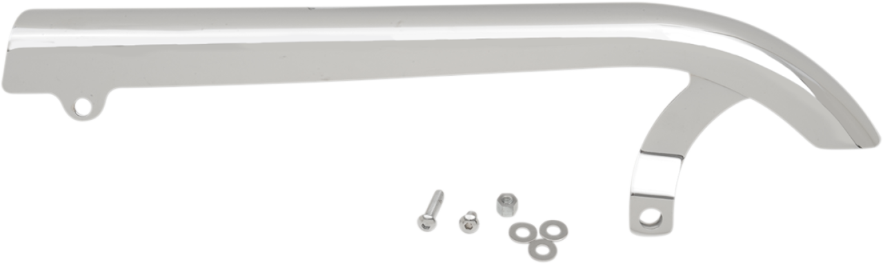 Drag Specialties Chrome Upper Belt Guard 2007-2017 Harley Dyna FXDF ...