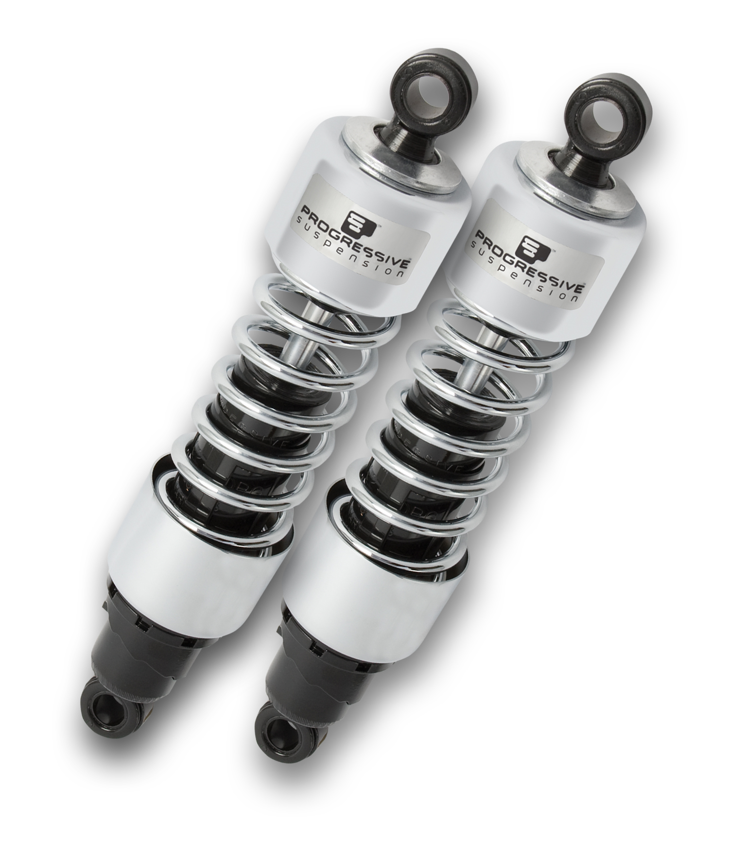 Progressive 412 Chrome 13" Heavy Duty Rear Shocks 1983-2006 Harley ...