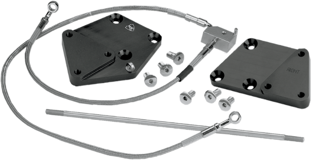 Arlen Ness Black Forward Control 3" Extension Kit 2011-2017 Harley ...