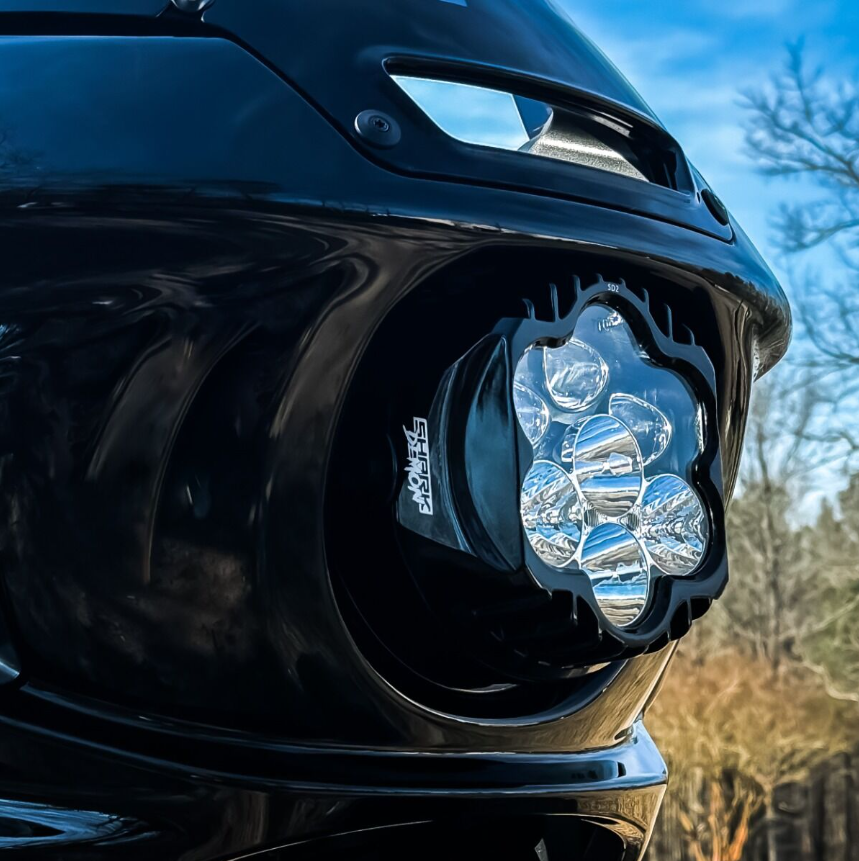 Custom Dynamics Shark Demon 2 LED Headlight Kit 2022-2024 Harley ...