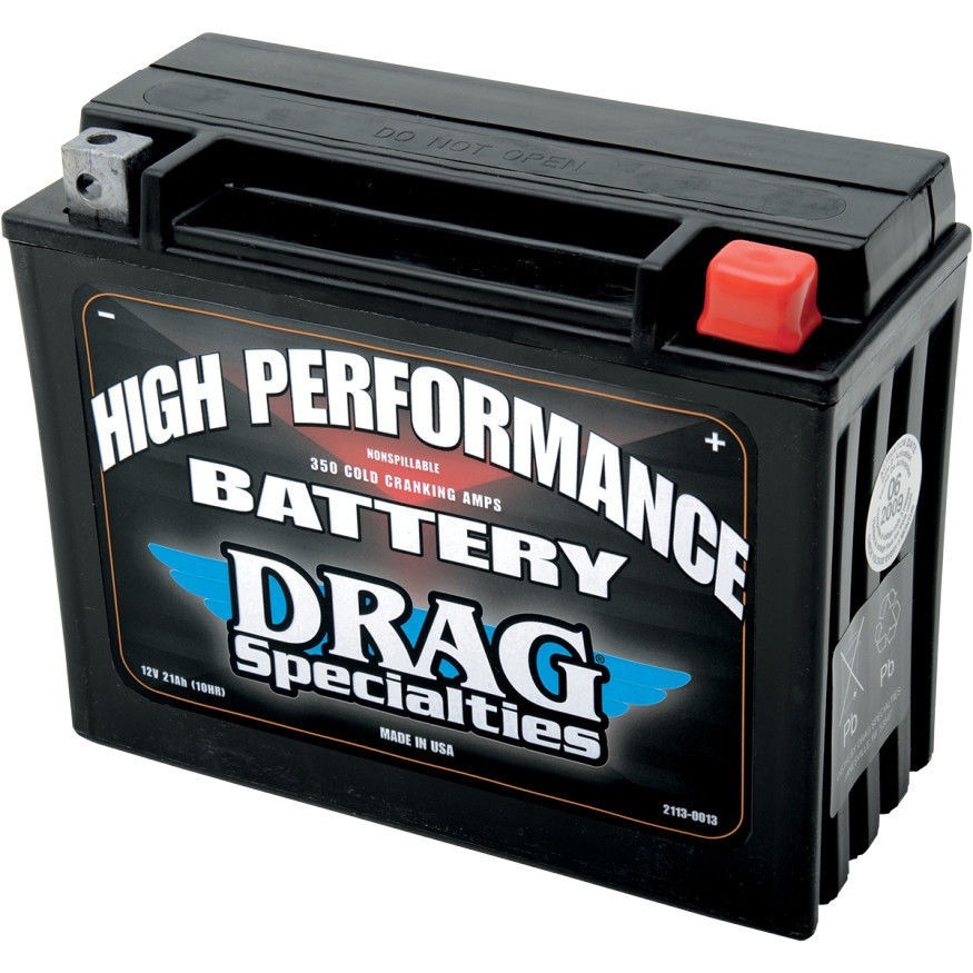 Drag Specialties High Performance Battery 75-05 Harley Touring Arctic ...
